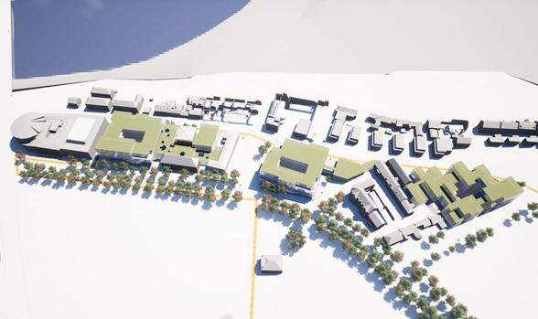 Timeline campus development - NTNU