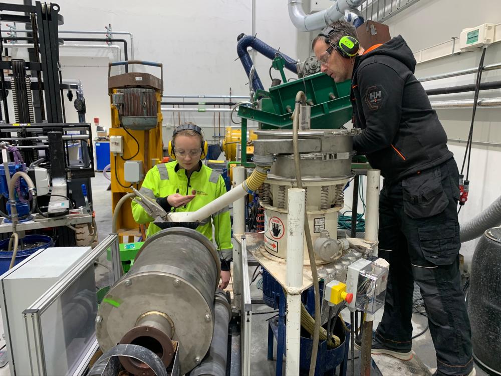 Mineral processing Laboratory - IGV - NTNU