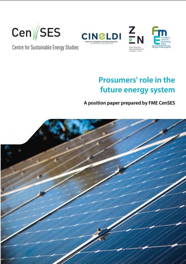 Prosumers' Role in the Future Energy System - NTNU