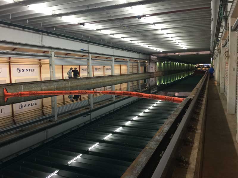 Ship towing tanks - lab - IMT - NTNU