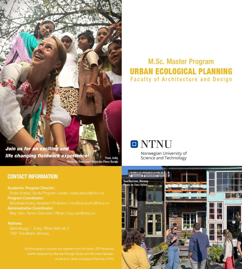 What will I learn - Urban Ecological Planning (Master's Programme) - NTNU