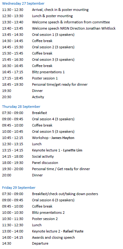 Programme - NTNU
